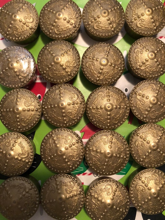 25 Lot CROWN ROYAL WHISKEY Plastic Bottle Caps Lids Screw Tops - Etsy