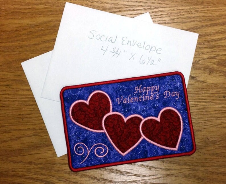 ITH Valentine Hearts Postcard Valentine Postcard In The | Etsy