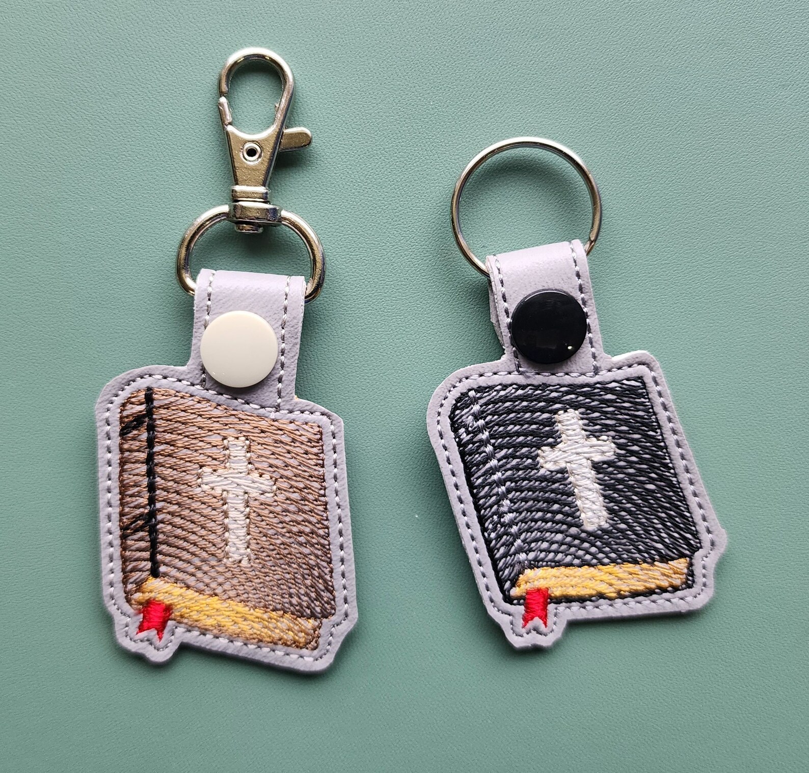 ITH Bible Key Fob, Religious Bag Tag, Christian Key Fob, Religious Key ...