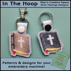 ITH Bible Key Fob, Religious Bag Tag, Christian Key Fob, Religious Key ...