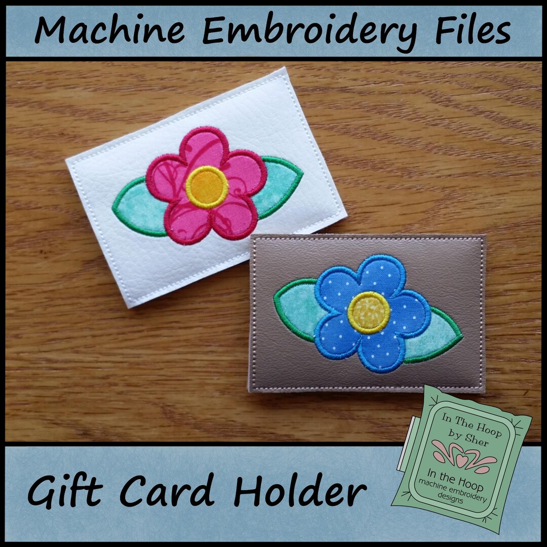 ITH Simple Flower Gift Card Holder, Birthday Gift Card Holder, Thank ...