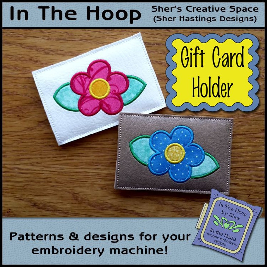 ITH Simple Flower Gift Card Holder, Birthday Gift Card Holder, Thank ...
