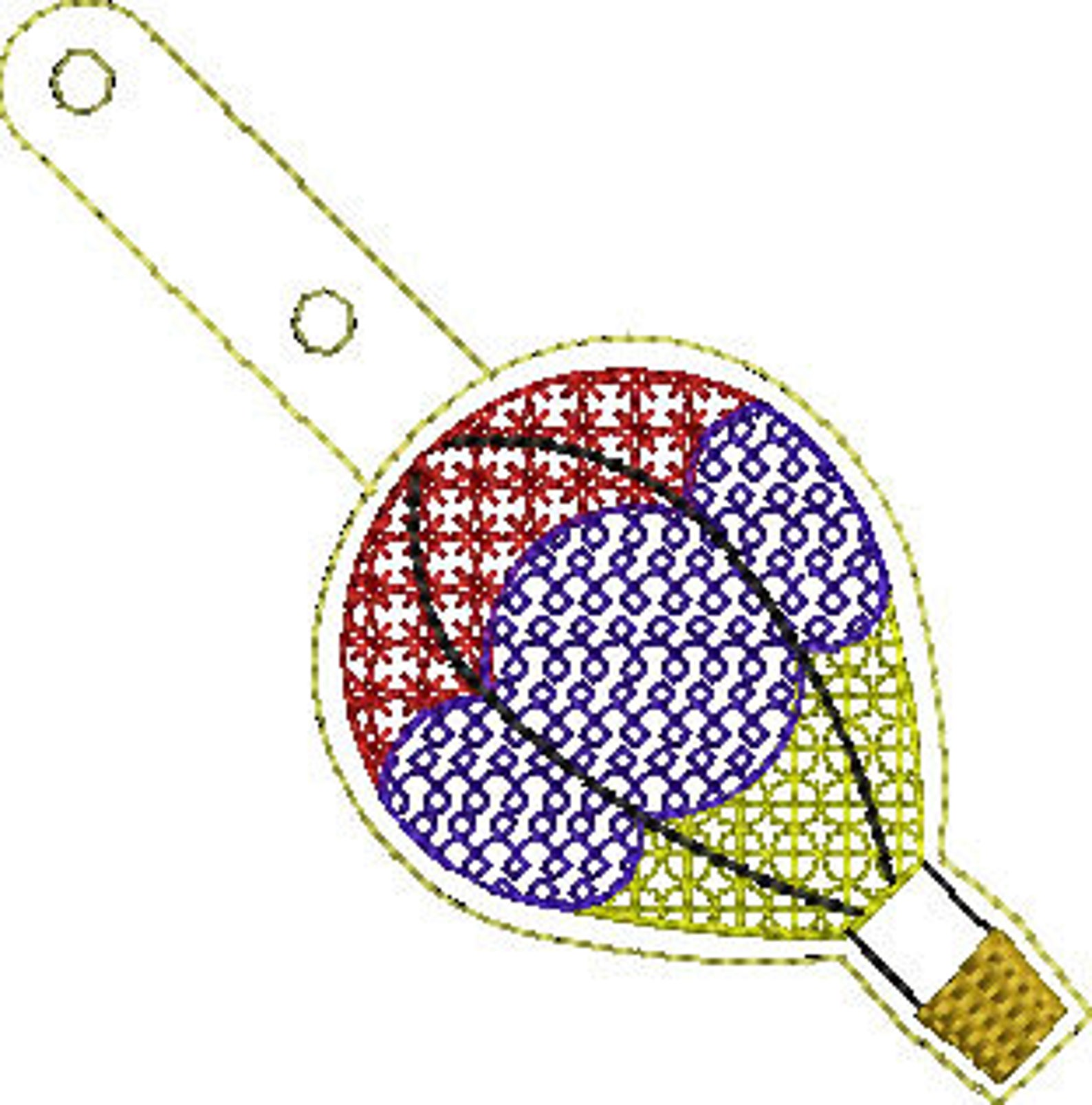 ITH Hot Air Balloon Key Fob Balloon Key Fob Balloon Bag - Etsy