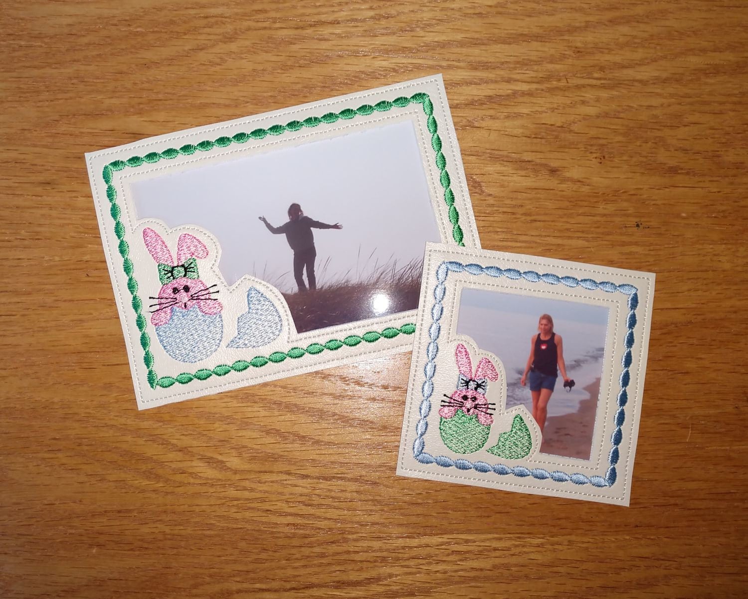 ITH Easter Picture Frame, in the Hoop Picture Frame, Easter Frame ...