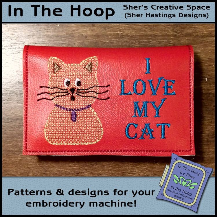 ITH Love My Cat Credit Card Holder Cat Wallet Cat Credit - Etsy UK