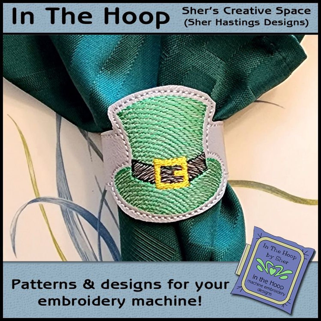 ITH Irish Hat Napkin Rings - St. Patrick's Day - Hat Napkin Rings - St ...