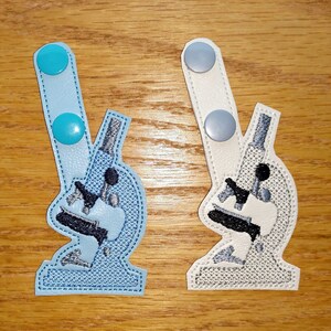 ITH Microscope Key Fob, Microscope Bag Tag, Microscope Snap Tab ...