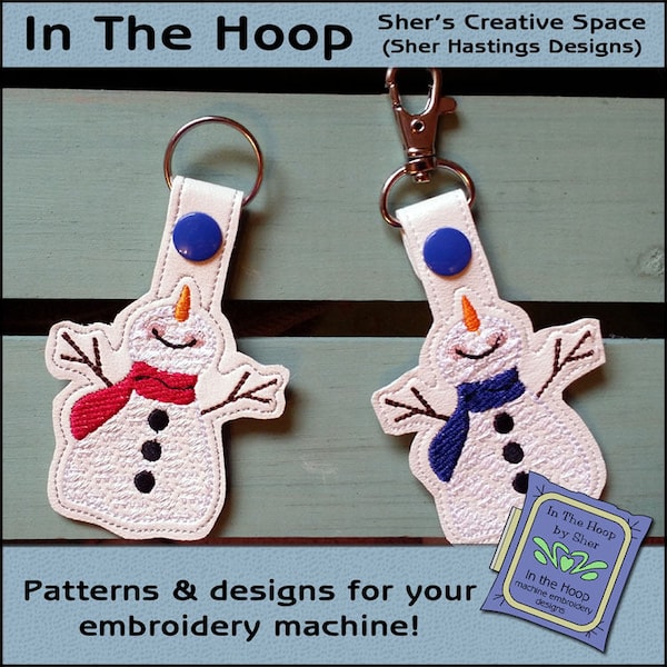 Snap Tab Embroidery File - Etsy