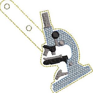 ITH Microscope Key Fob, Microscope Bag Tag, Microscope Snap Tab ...