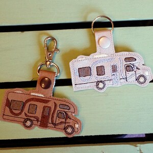 ITH Class C Camper Key Fob, Camper Bag Tag, Class C Snap Tab, Camping ...
