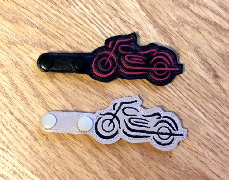 ITH Motorcycle Key Fob Motorcycle Bag Tag Motorcycle Snap - Etsy
