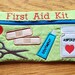 ITH First Aid Zipper Bag, in the Hoop Zipper Bag, Medical Zipper Bag ...