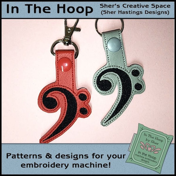 Bass Clef Pattern - Etsy