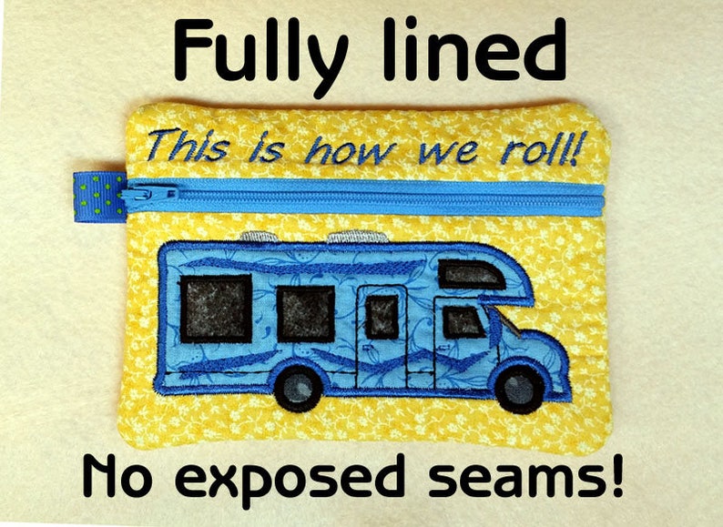 ITH Class C Camper Zipper Bag Camping Zipper Bag Camp Zipper - Etsy