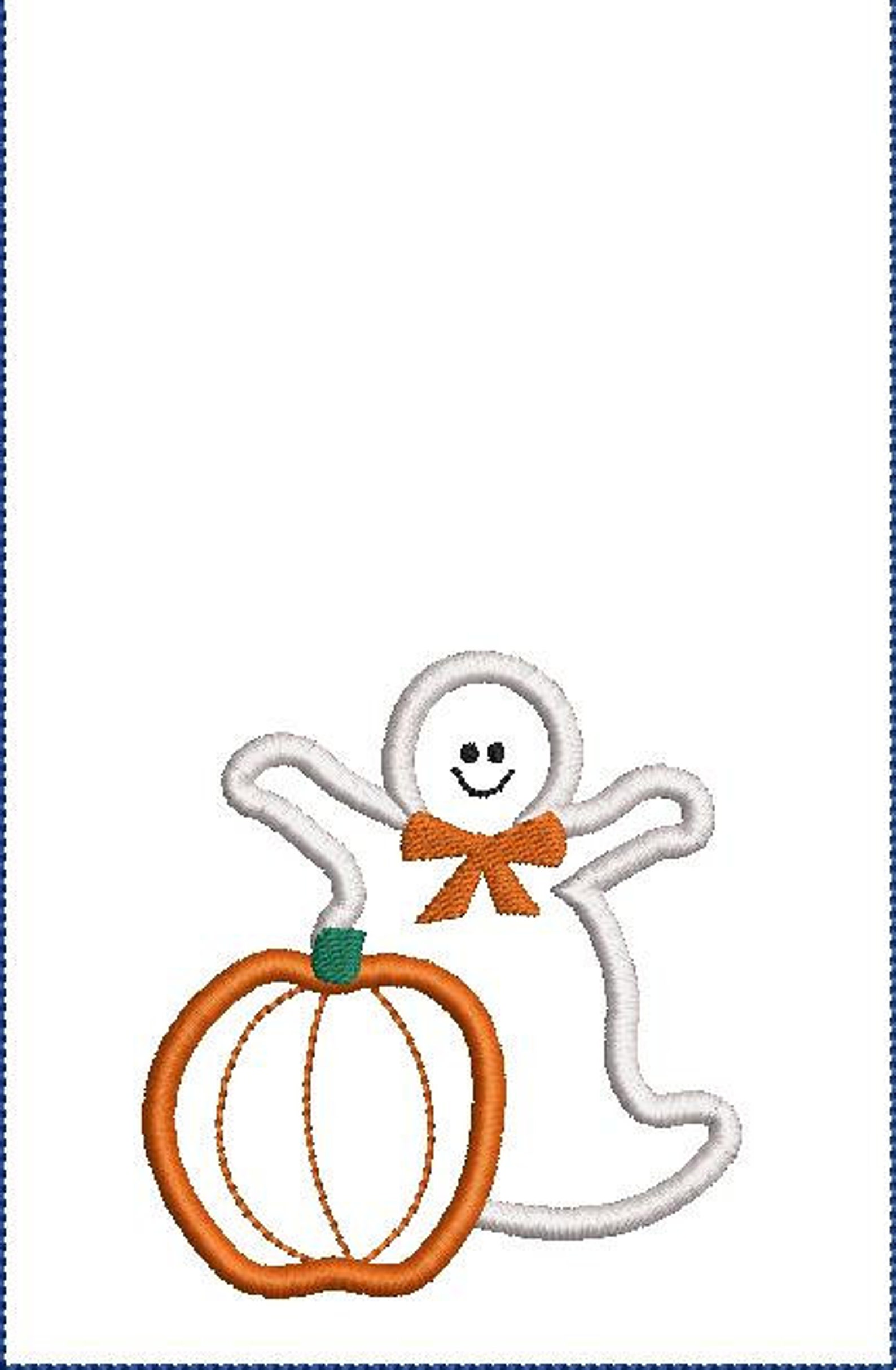 ITH Pumpkin & Ghost Treat Bag Halloween Gift Bag Halloween - Etsy