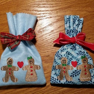 ITH Gingerbread Treat Bag, Christmas Gift Bag, Christmas Treat Bag ...