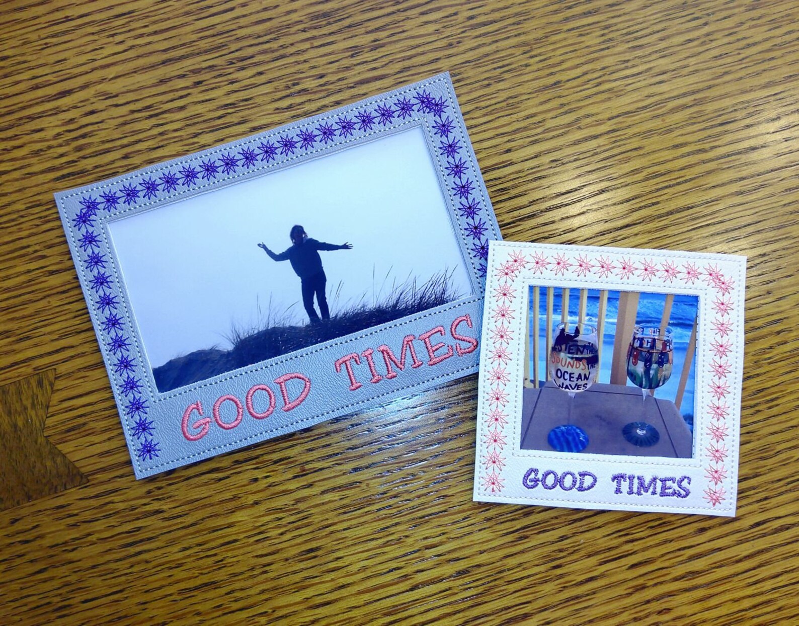 ITH Good Times Picture Frames in the Hoop Picture Frame | Etsy