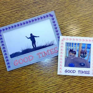 ITH Good Times Picture Frames - in the Hoop Picture Frame - Fun Frame ...