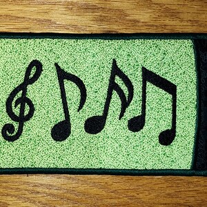 ITH Music Notes Eyeglasses Holder, Music Eyeglass Case, Music ...
