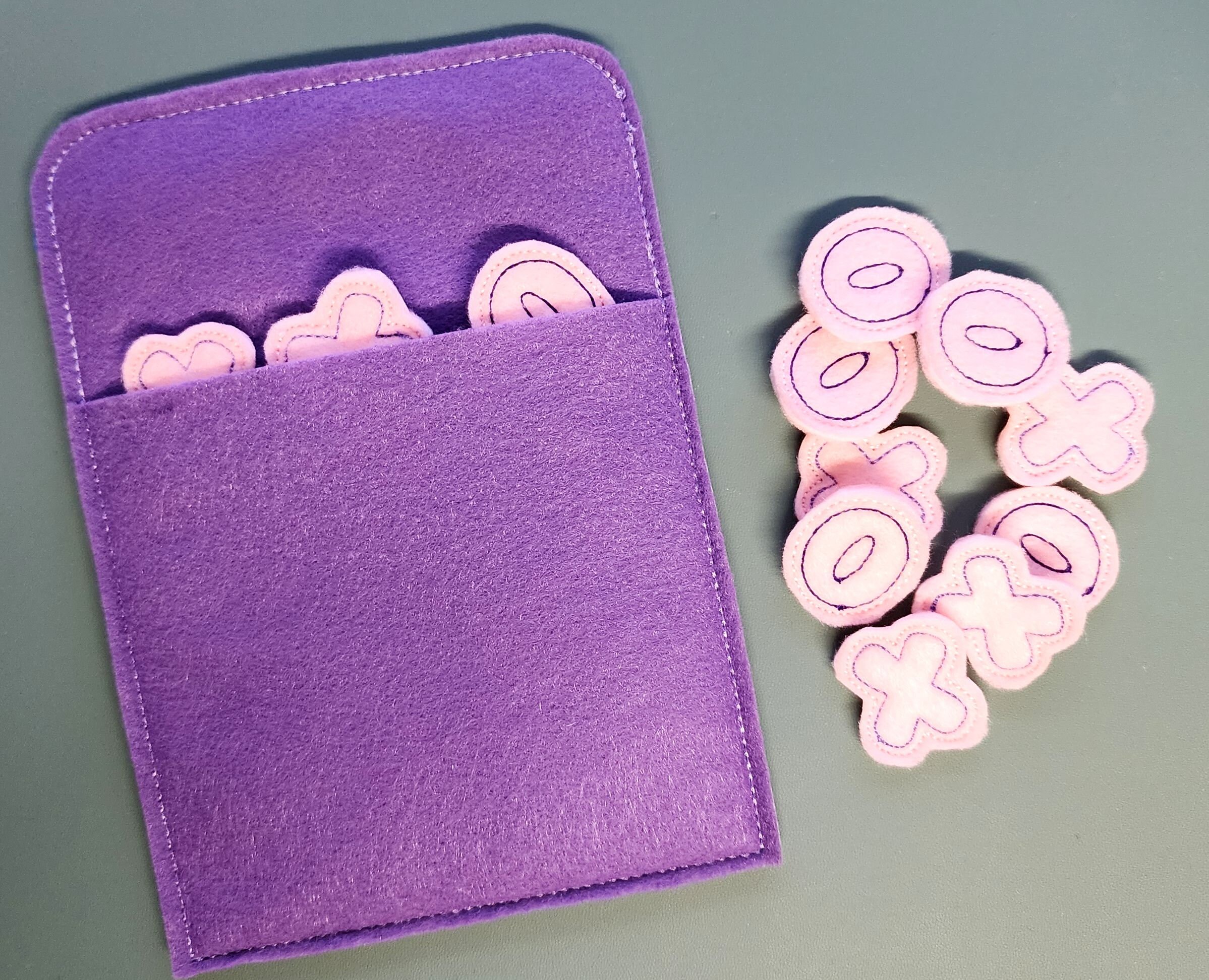 ITH Monsters Tic Tac Toe Game, in the Hoop Tic Tac Toe, Monster ...