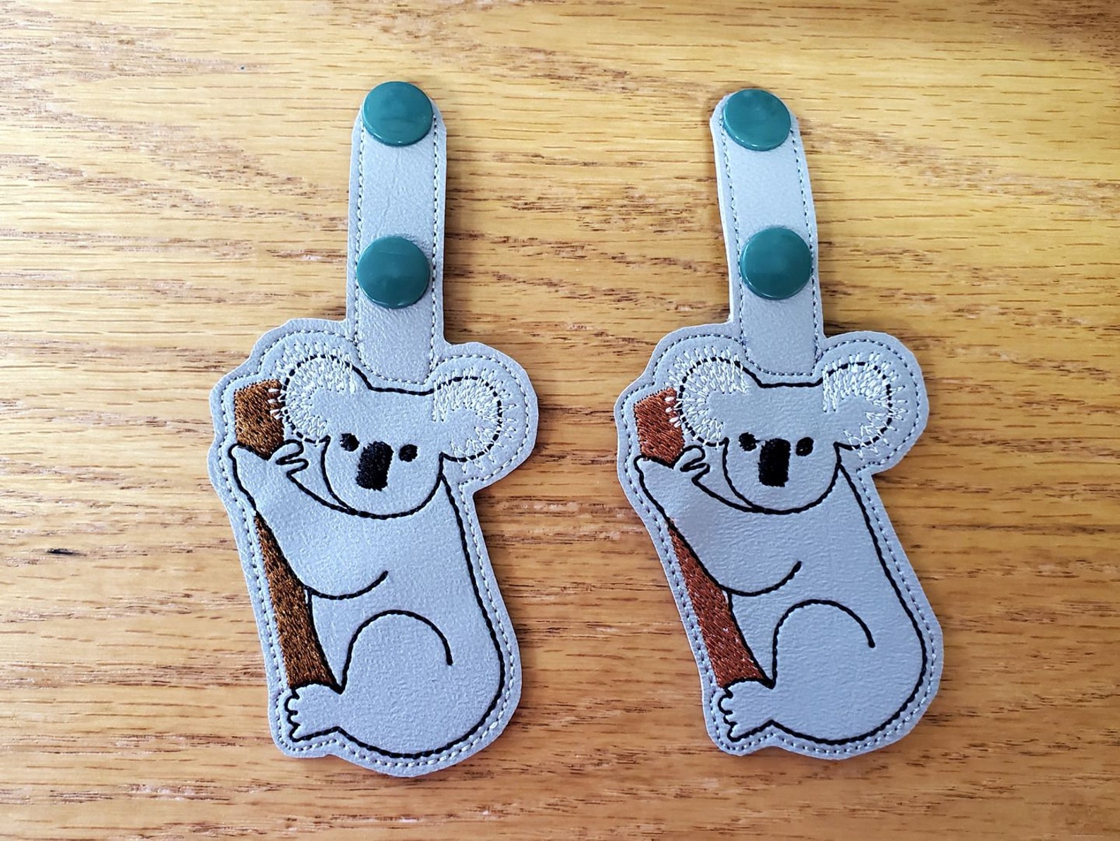 ITH Koala Key Fob - Animal Key Fob - Koala Bear Bag Tag - Koala Bear ...