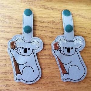 ITH Koala Key Fob - Animal Key Fob - Koala Bear Bag Tag - Koala Bear ...