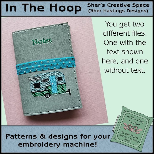 Travel Ith Book Cover for Embroidery - Etsy