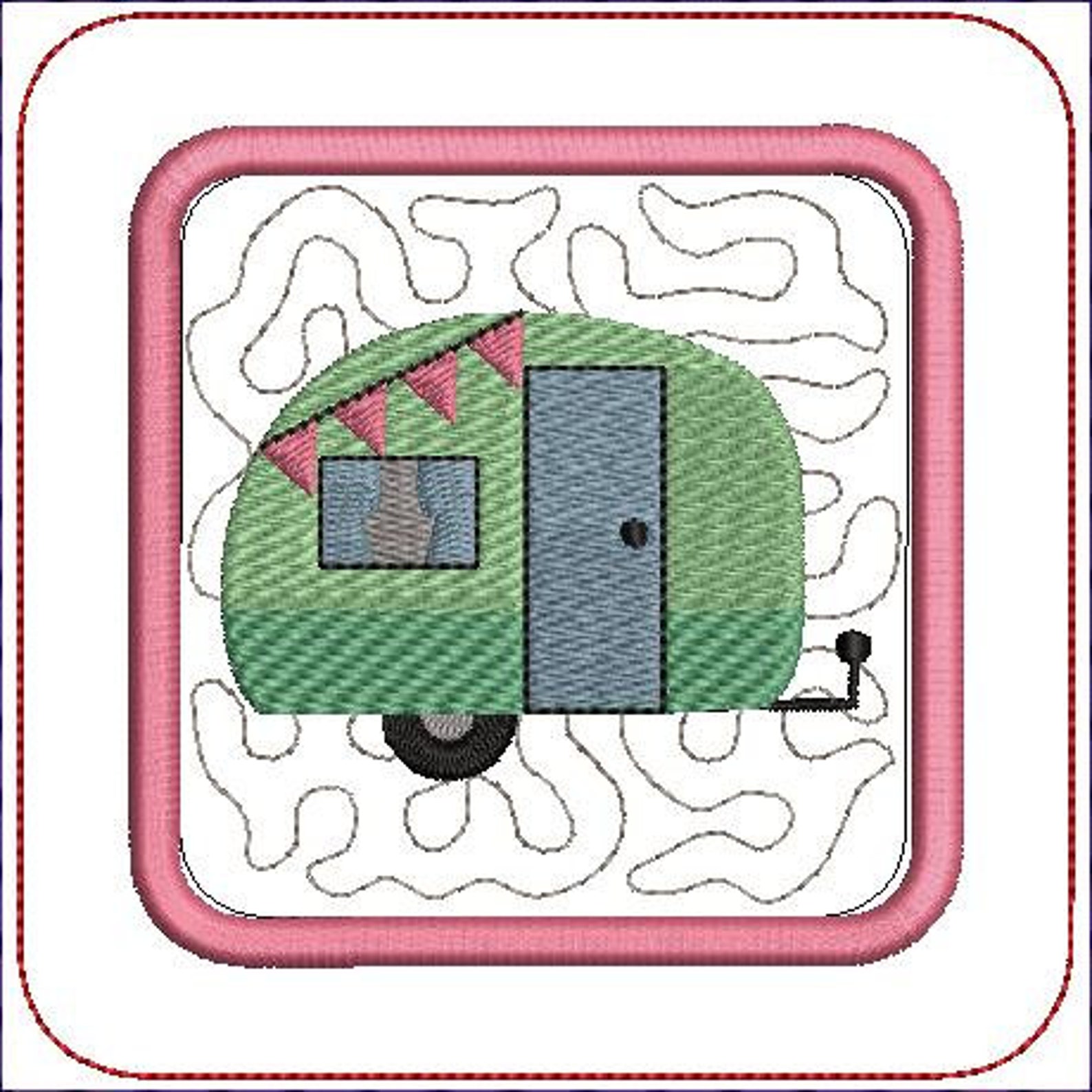 ITH Camping Coasters, in the Hoop Coasters, Camper Coasters, Tent ...