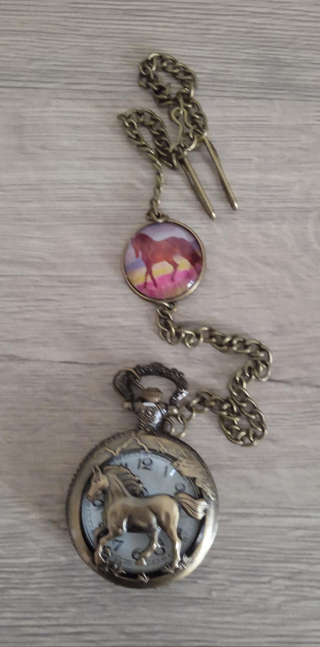 Horse Theme Pocket Watch - Etsy