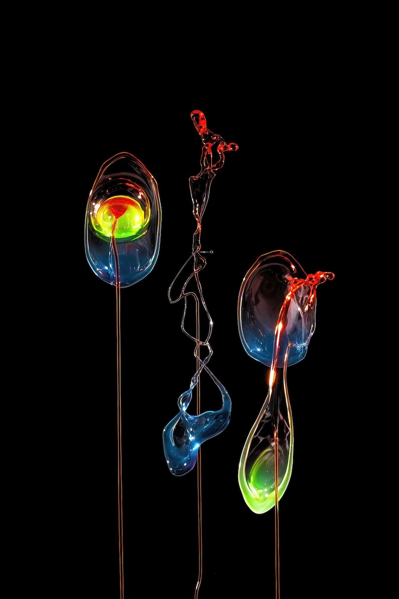 Multi-color Water Drop Splash Photography-digital Download - Etsy