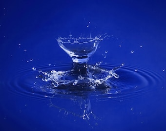 Multi-color Water Drop Splash Photography-digital Download - Etsy
