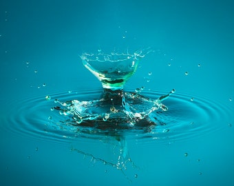 Multi-color Water Drop Splash Photography-digital Download - Etsy