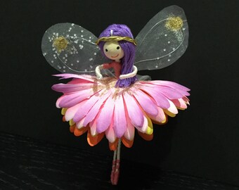 uniquefairyboutique Fairy on the fireplace a new tradition | Etsy