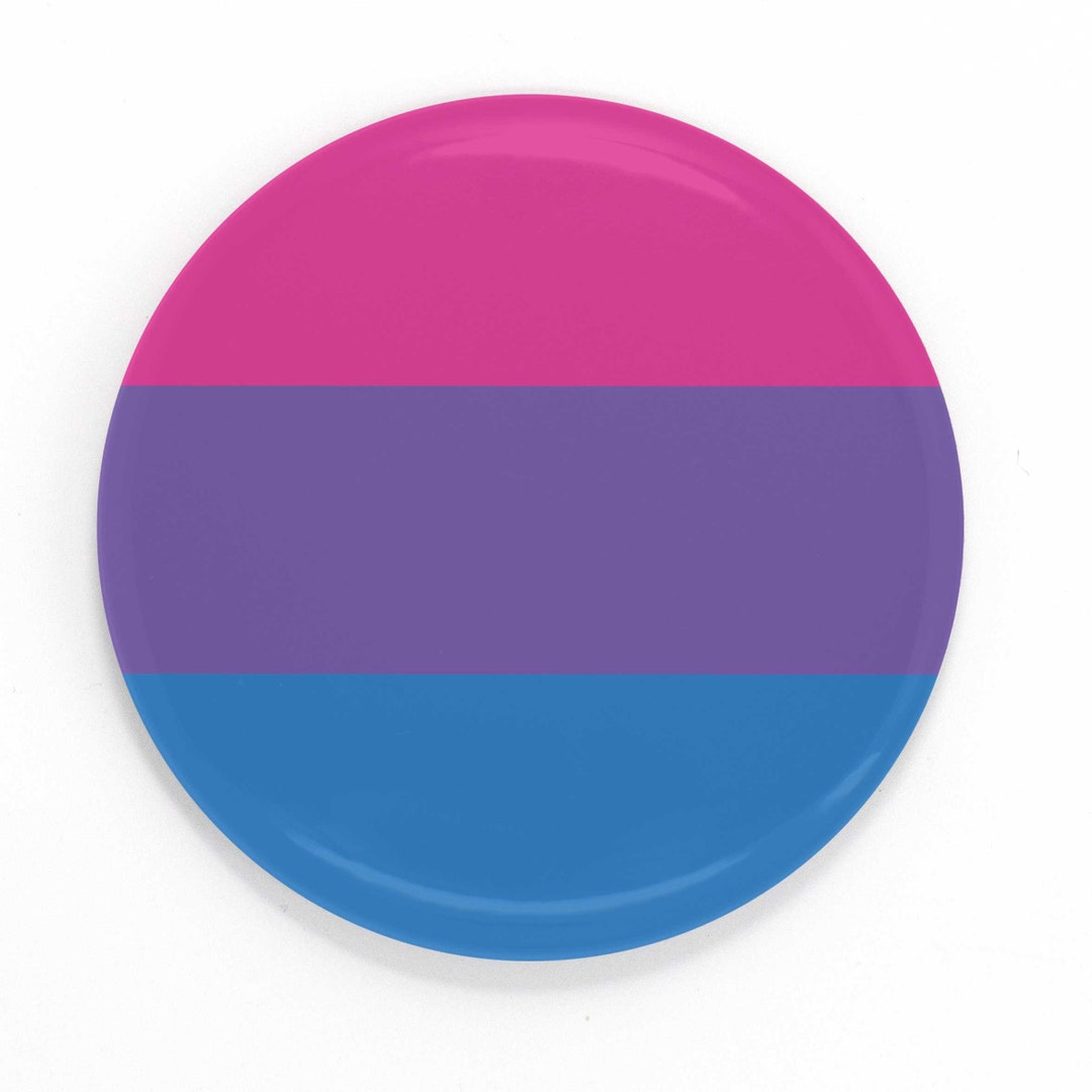 Bisexual Pride Flag Buttons - Etsy