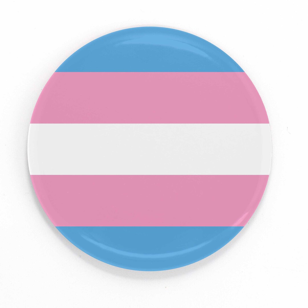 Transgender Pride Flag Buttons - Etsy