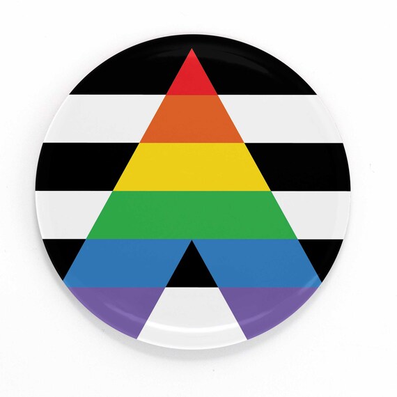 Ally Pride Flag Buttons - Etsy