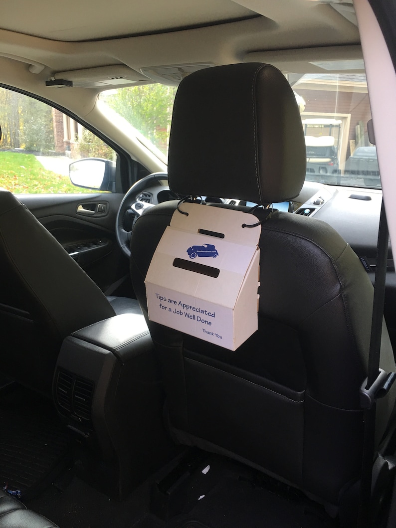 Ridesharing Tip Box Jar Uber Lyft Gratuity Ride Austin Juno Free ...