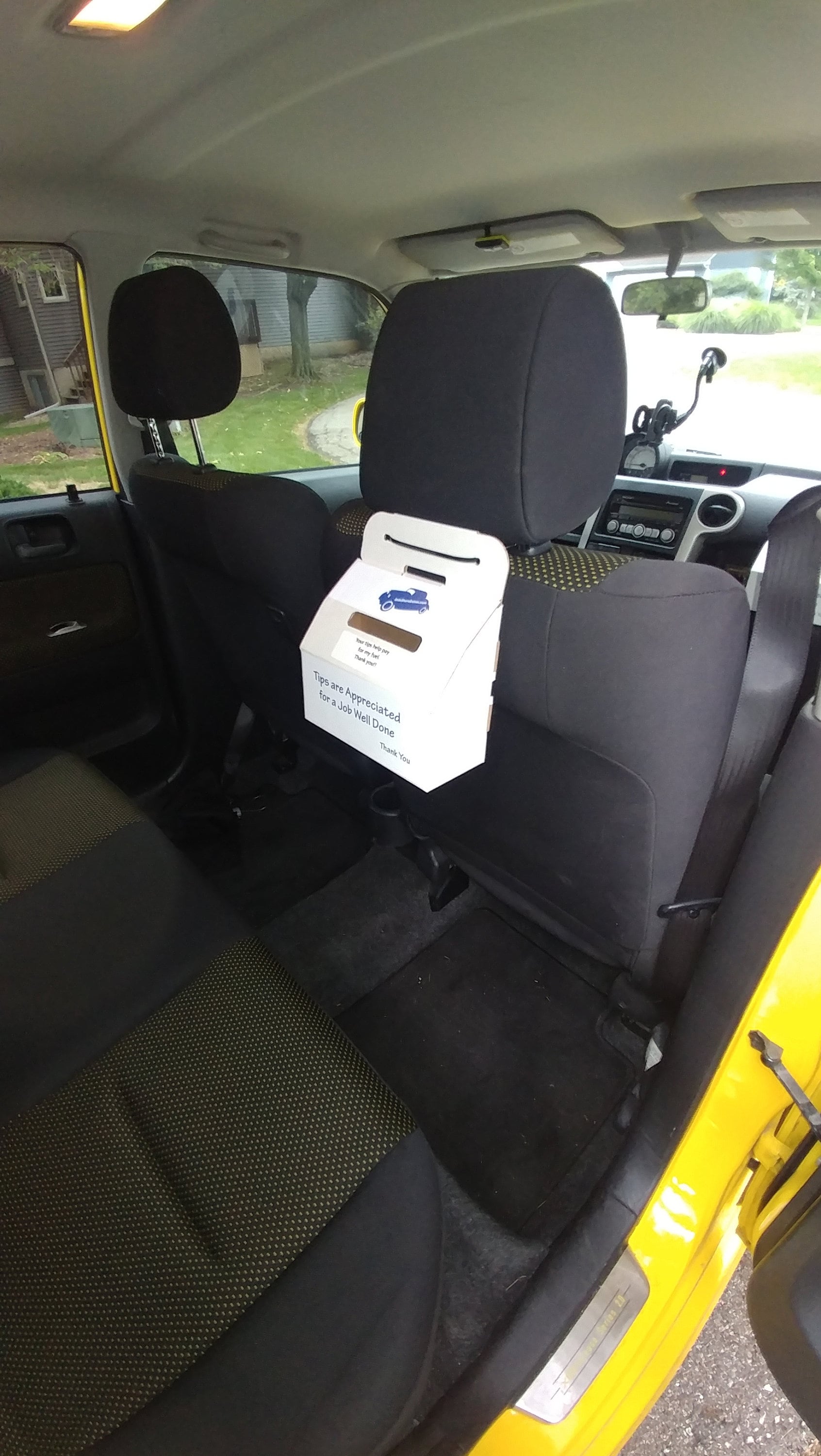 Ridesharing Tip Box Jar Uber Lyft Gratuity Ride Austin Juno Free ...