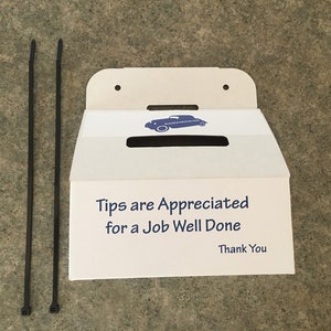 Ridesharing Tip Box Jar Uber Lyft Gratuity Ride Austin Juno Free ...