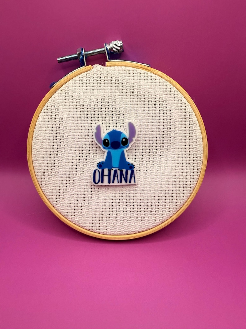 Blue Alien Needle Minder - Etsy