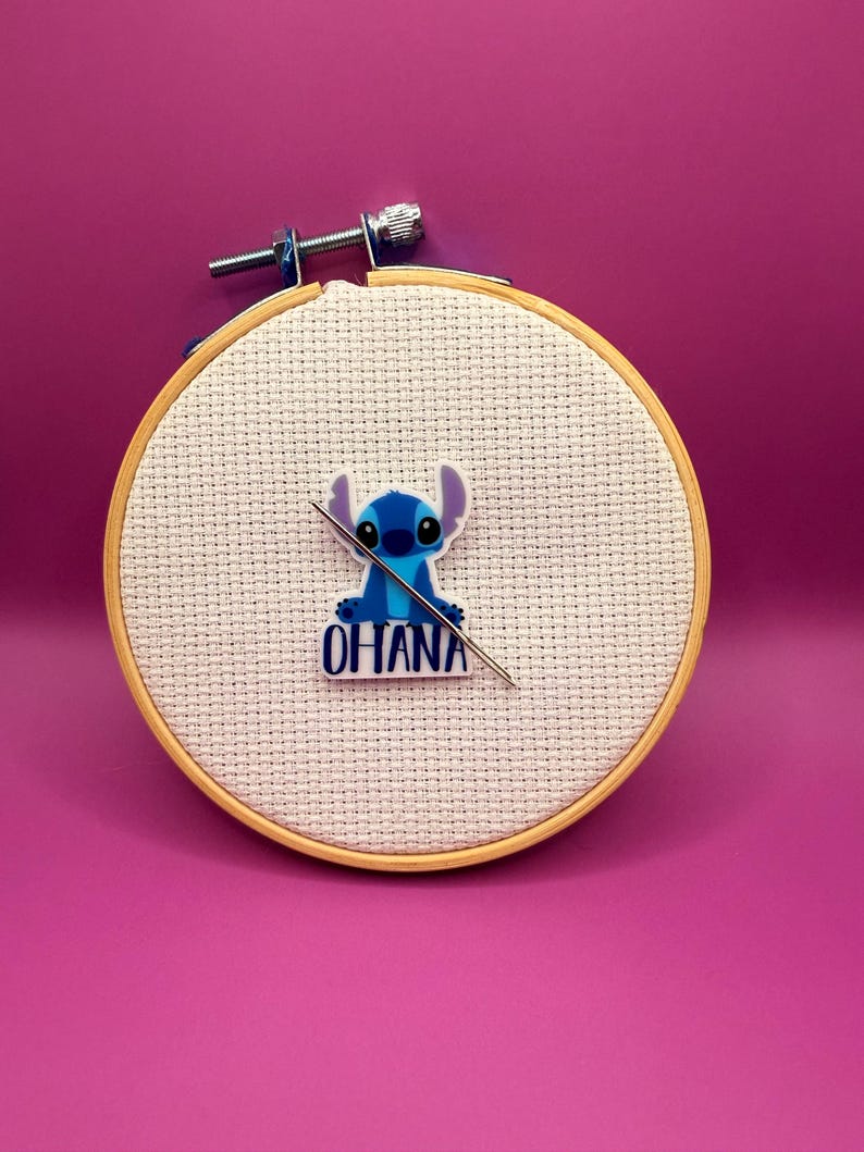 Blue Alien Needle Minder - Etsy