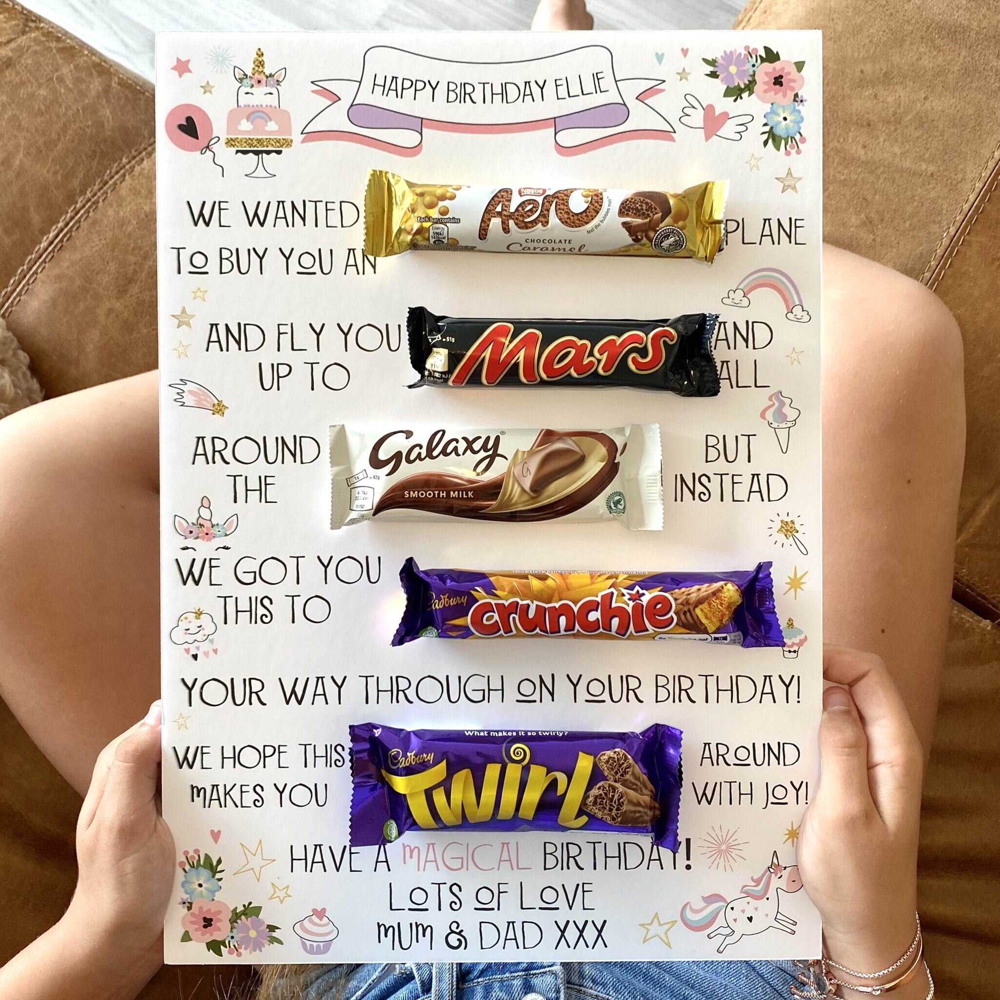 Personalised Children's Chocolate Board Chocolate Board - Etsy UK