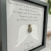 Personalised Memorial Pebble Picture - Guardian Angel Pebble Art ...