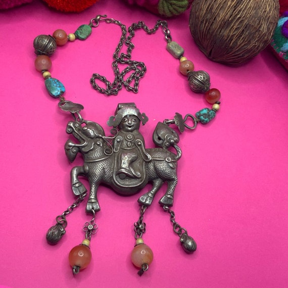 Antique Ch'ing Dynasty Chinese export jewelry Silver … - Gem
