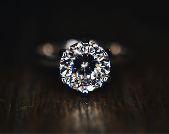 Portuguese Cut Diamond Ring - Etsy
