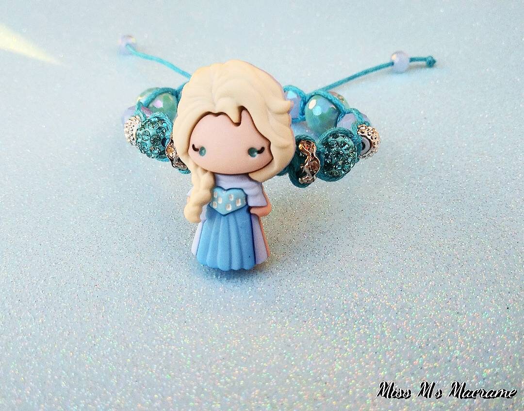 Elsa From Frozen Bracelet for Kids Disney Queen Bracelet for - Etsy
