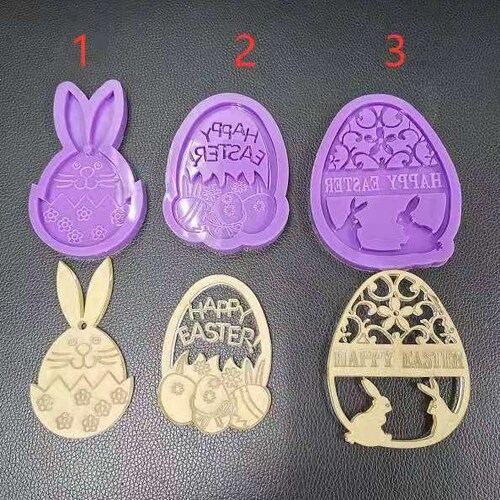 Bezel Mold Square Circle Rectangle Triangle Pendantsilicone | Etsy