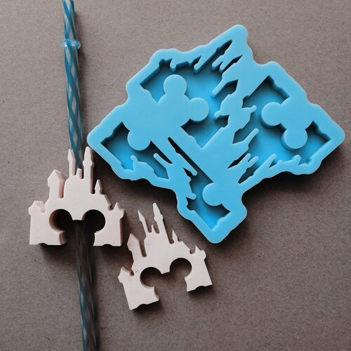 Castle Straw Topper Mold - Etsy