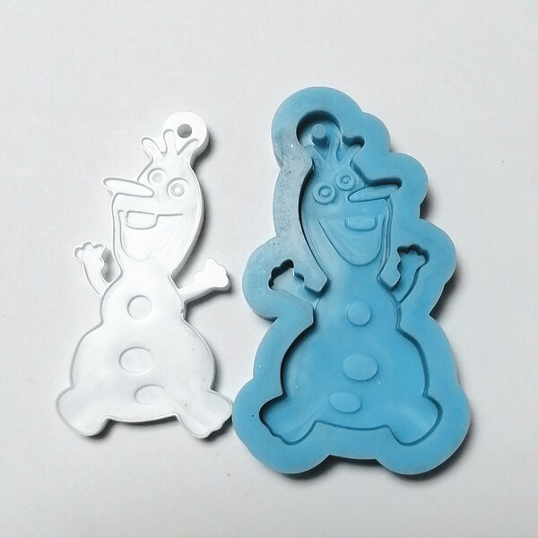 Olaf Keychain - Etsy