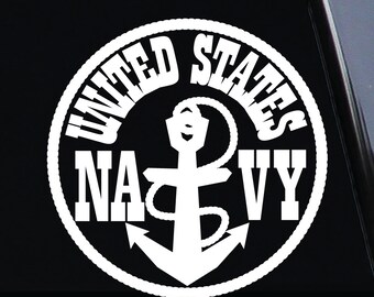 Navy decals | Etsy